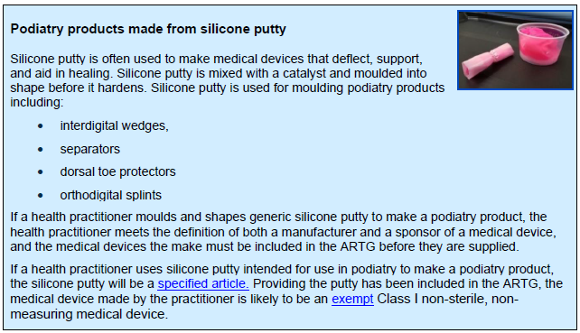 TGA Interactive Member Resource - Australian Podiatry Association Ltd