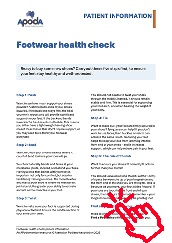 What a podiatrist can do for you - Australian Podiatry Association Ltd